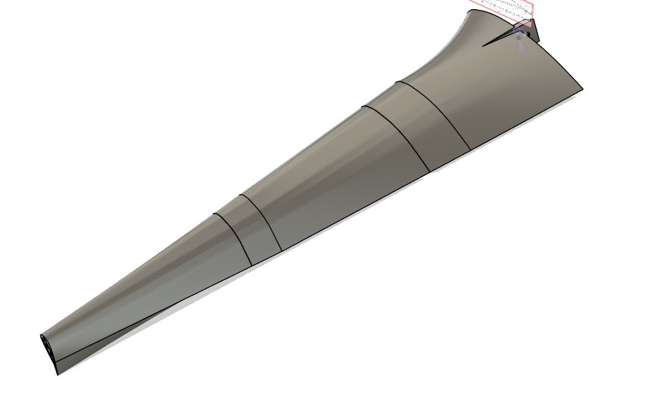 Wind turbine Blade by Matteo Carey | Download free STL model ...