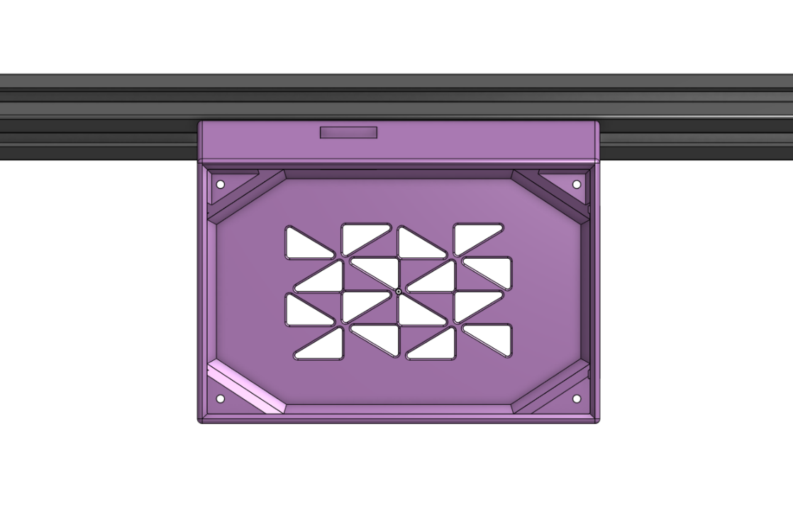 Waveshare 5 Inch DSI Mount by Conor | Download free STL model ...