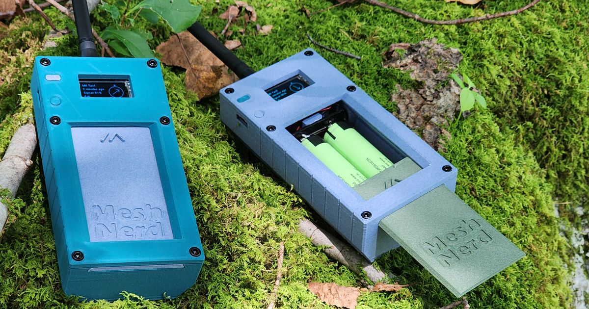 TacBox Meshtastic Case for Heltec V3 by MeshNerd | Download free STL model | Printables.com