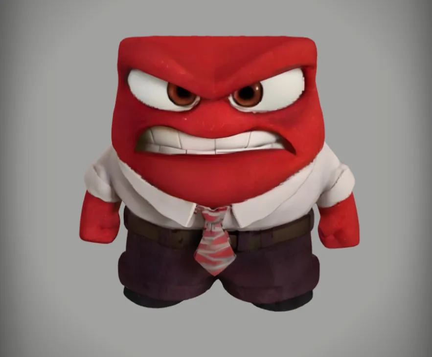Anger (Inside Out) by Pocahontas | Download free STL model | Printables.com