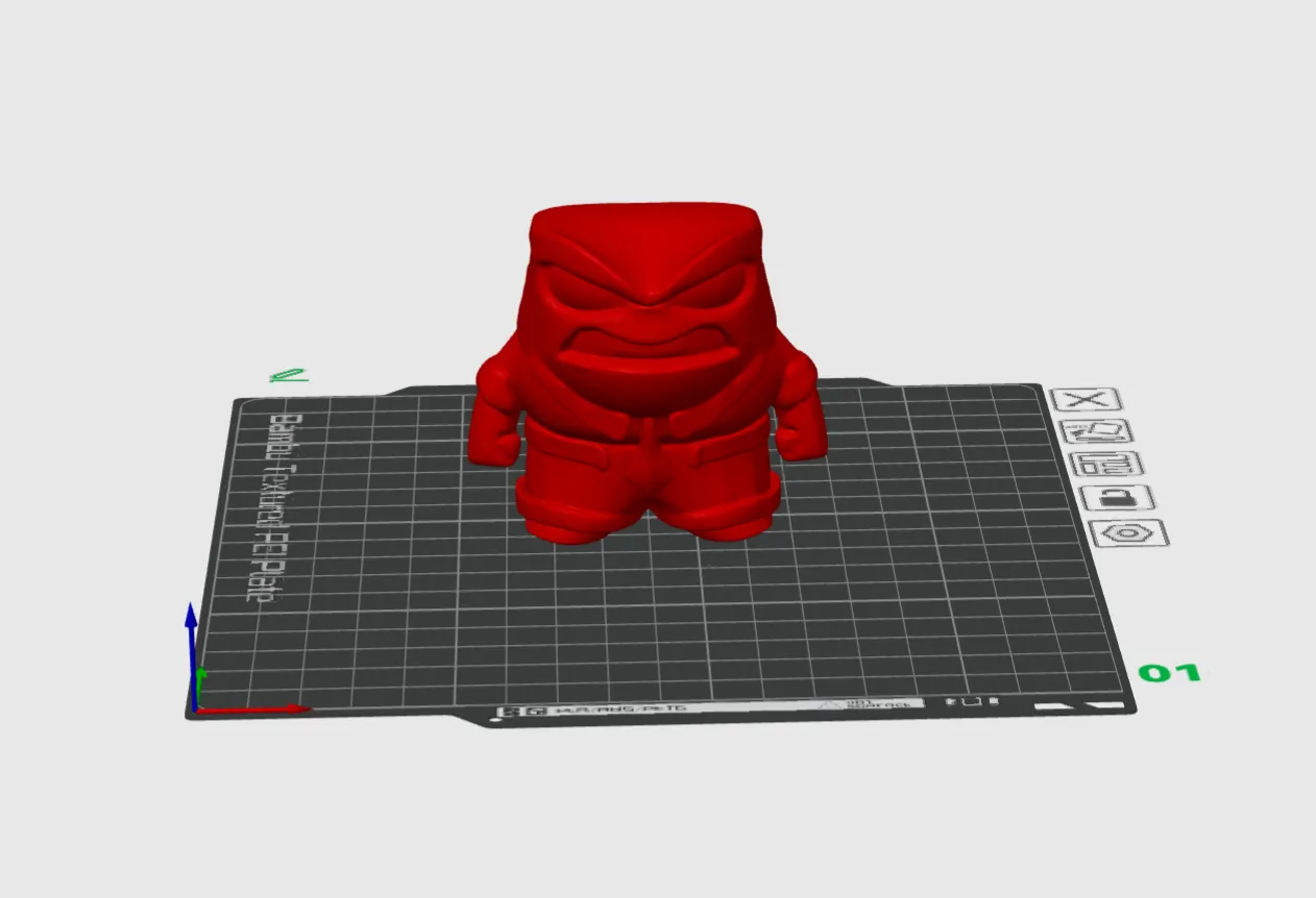 Anger (Inside Out) by Pocahontas | Download free STL model | Printables.com