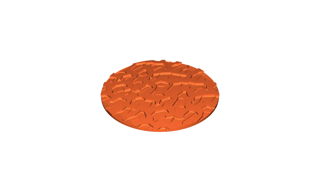 All Terrain Tire Tread Drink Coaster by vidision | Download free STL ...