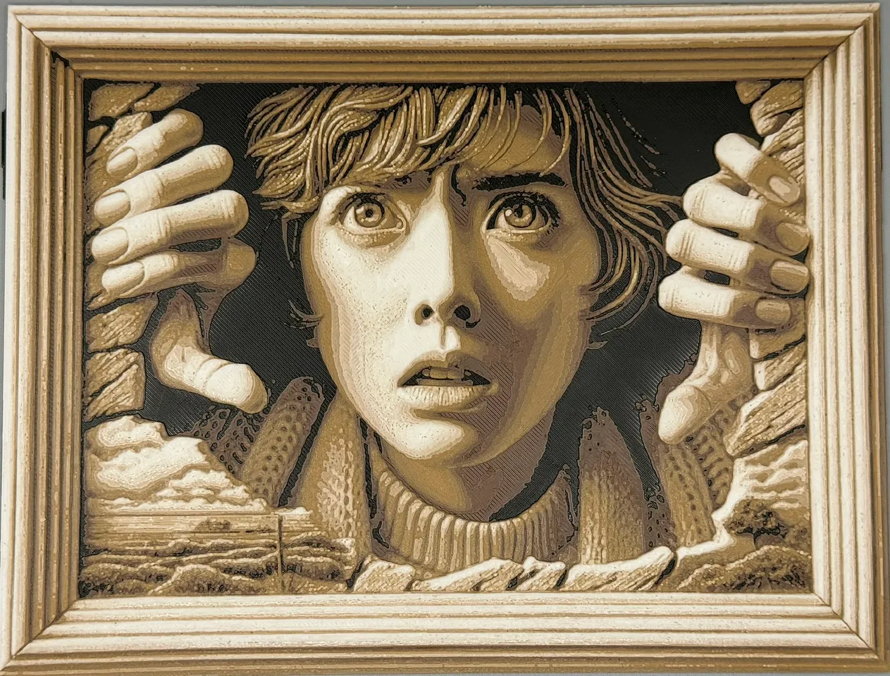 Trapped in the frame by Don Matis | Download free STL model ...