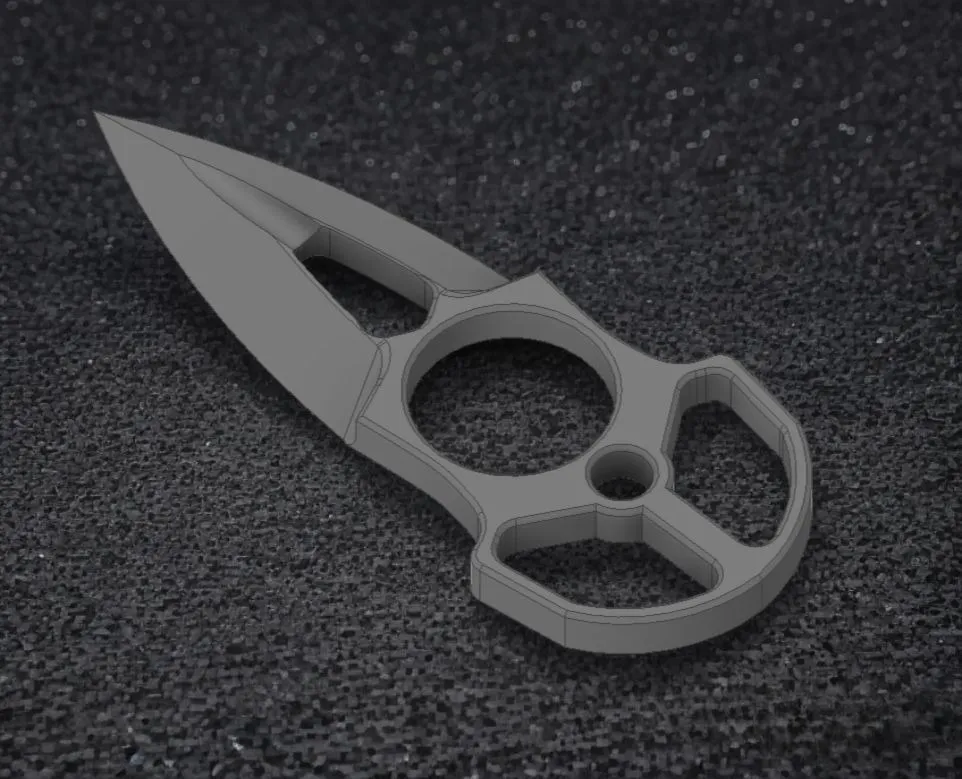 Knuckle Duster Dagger by FileForge | Download free STL model | Printables.com