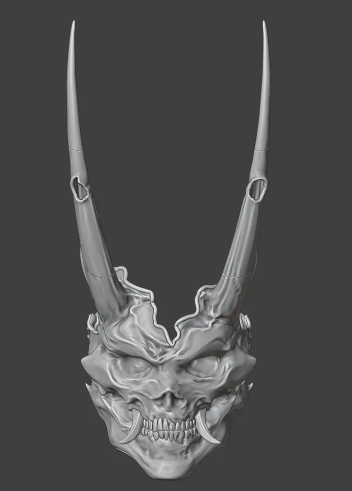 Black Myth: Wukong Dreadfire Yaksha Mask by kili0 | Download free STL ...