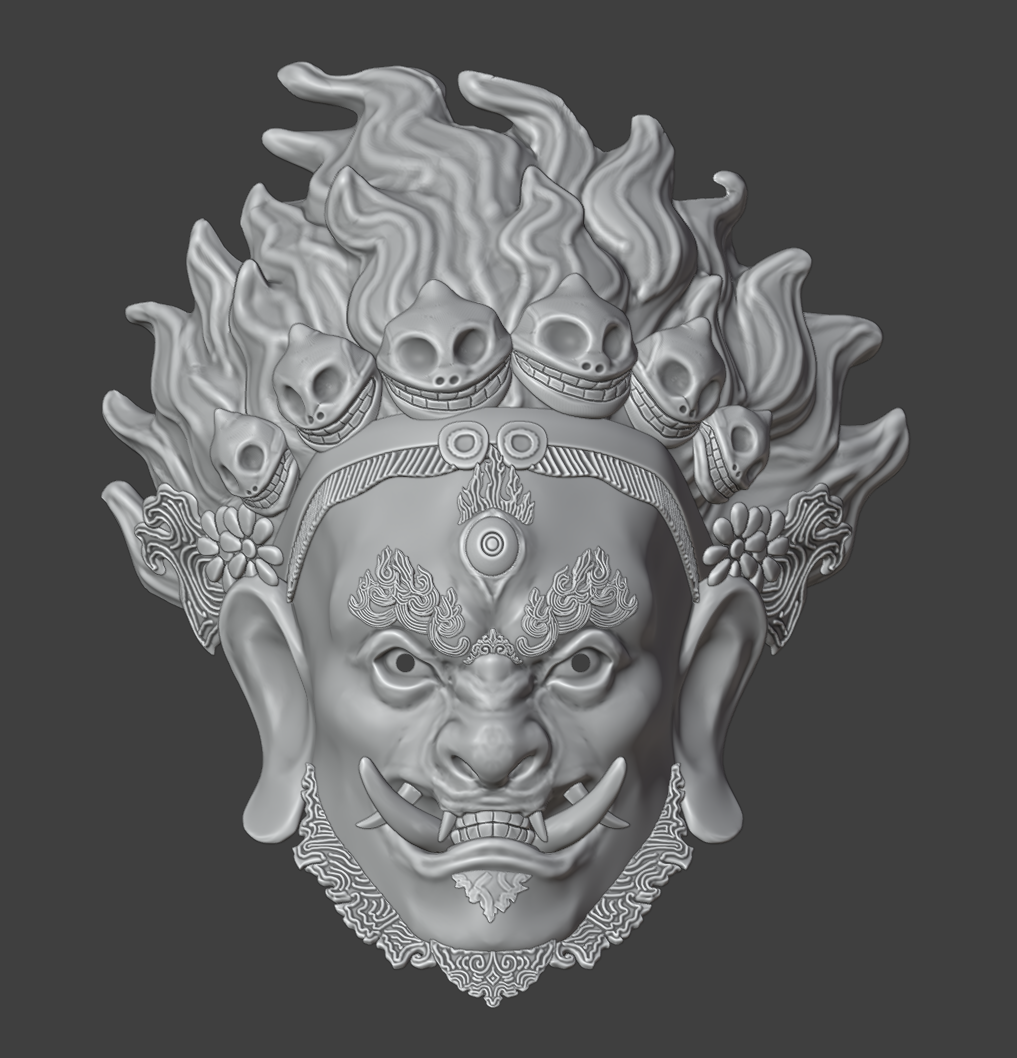 Black Myth: Wukong Hundred Theatrical Masks by kili0 | Download free ...
