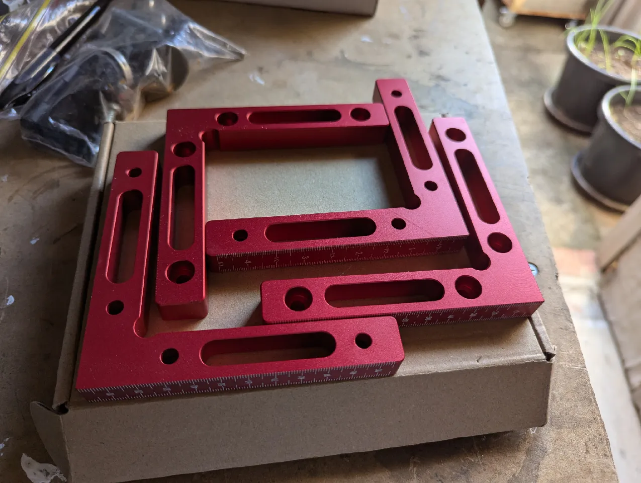 Corner Clamps For Woodworking KINJOEK 6 PCS 4 Inch 90 Degree ...