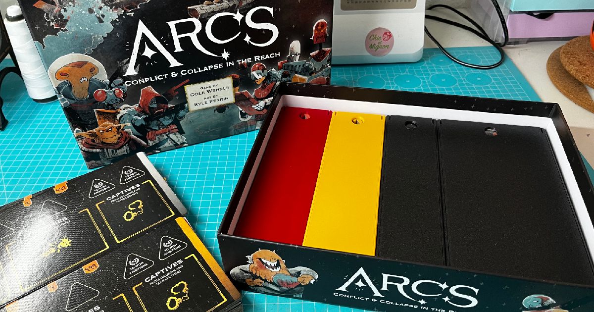 Arcs - Base game + Leaders and lore expansion insert by Werwerf ...