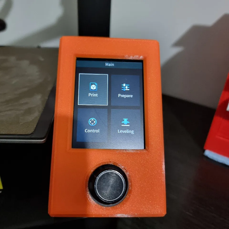 Ender 3 V3 SE Control Panel Skin by Meerkat | Download free STL model ...