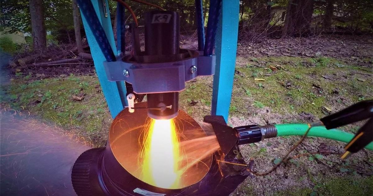 K-9 Rocket Thrust Vector Control Gimbal V8 by Canine Defense ...