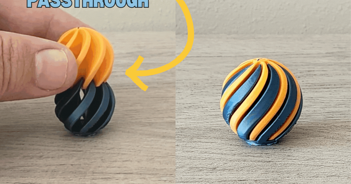 Sphere Impossible Passthrough By Atro Download Free Stl Model