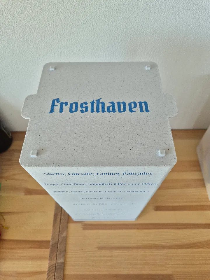 Frosthaven 3D Printed Terrain Stackable Storage by notafish | Download ...