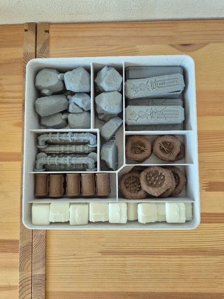 Frosthaven 3D Printed Terrain Stackable Storage by notafish | Download ...
