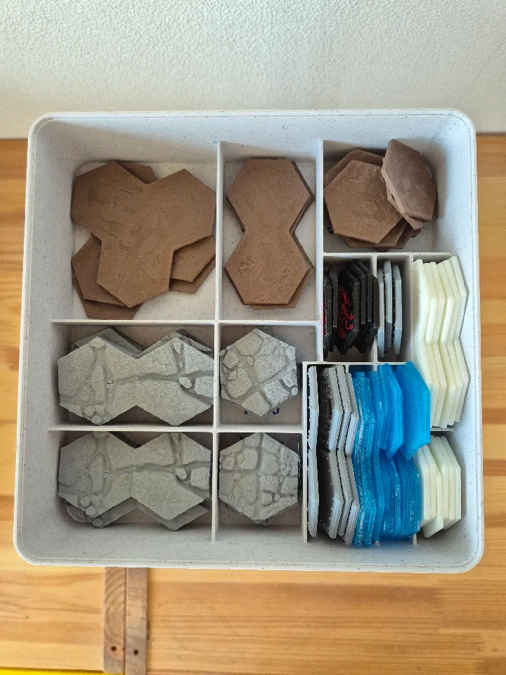 Frosthaven 3D Printed Terrain Stackable Storage by notafish | Download ...