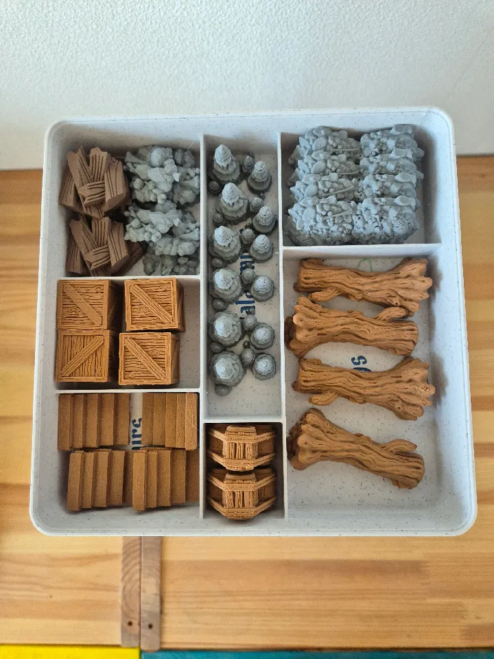 Frosthaven 3D Printed Terrain Stackable Storage by notafish | Download ...