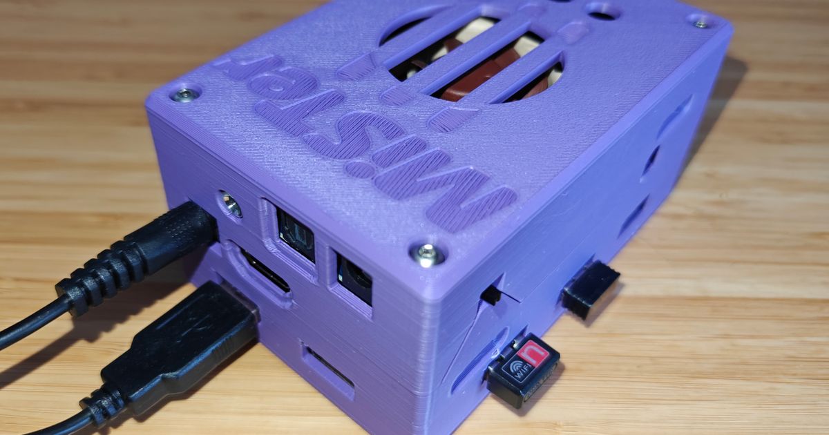 MiSTer FPGA Compact Case (USB Hub - USB Powered) by Qjao | Download ...