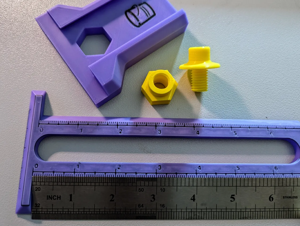 Parallel Marking Gauge with Imperial Scale by blecheimer | Download ...