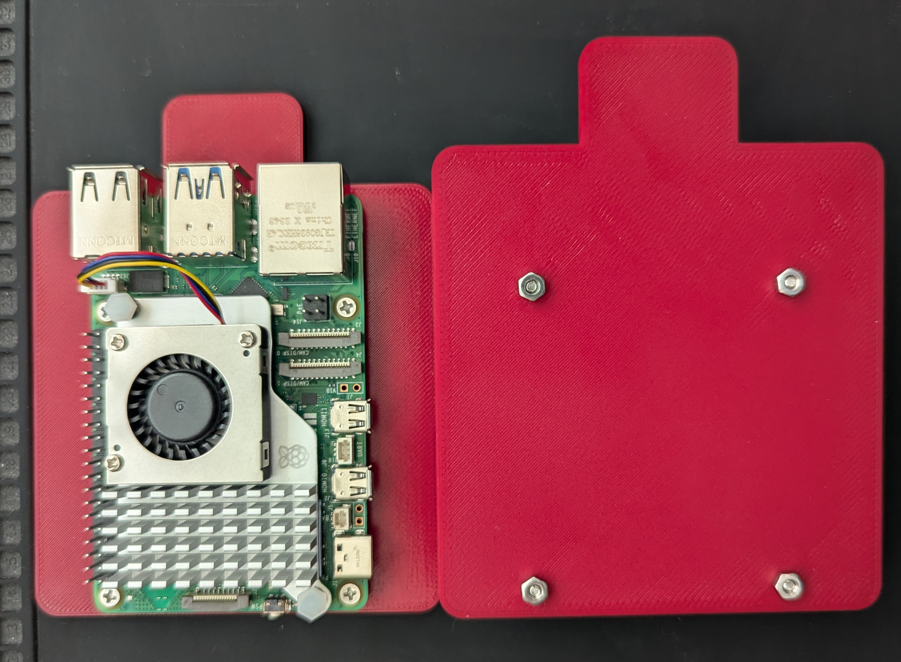 Raspberry Pi Cluster Case (4 Bay) par BIGATL22 | Téléchargez ...