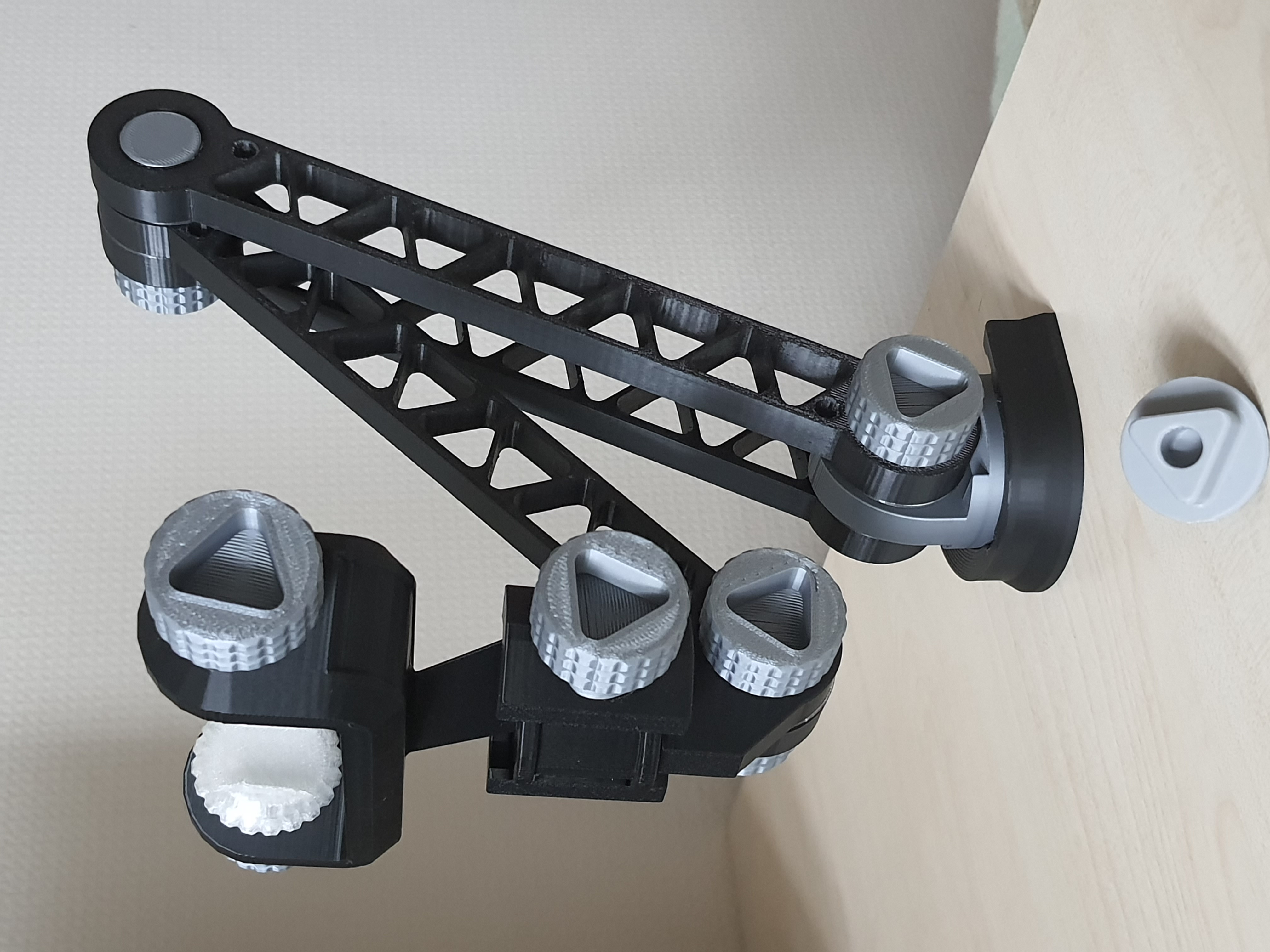 Mech Arm Wall (desk) mount by Konstantin Radchenko | Download free STL ...