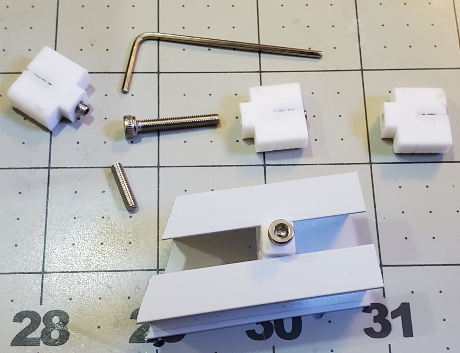 Curtain Track Stop Block by allardjd | Download free STL model ...