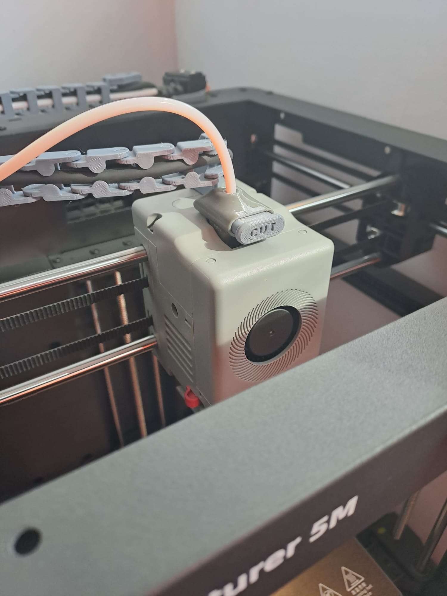 Small on-head filament cutter for flashforge adventurer 5M by ffontana ...