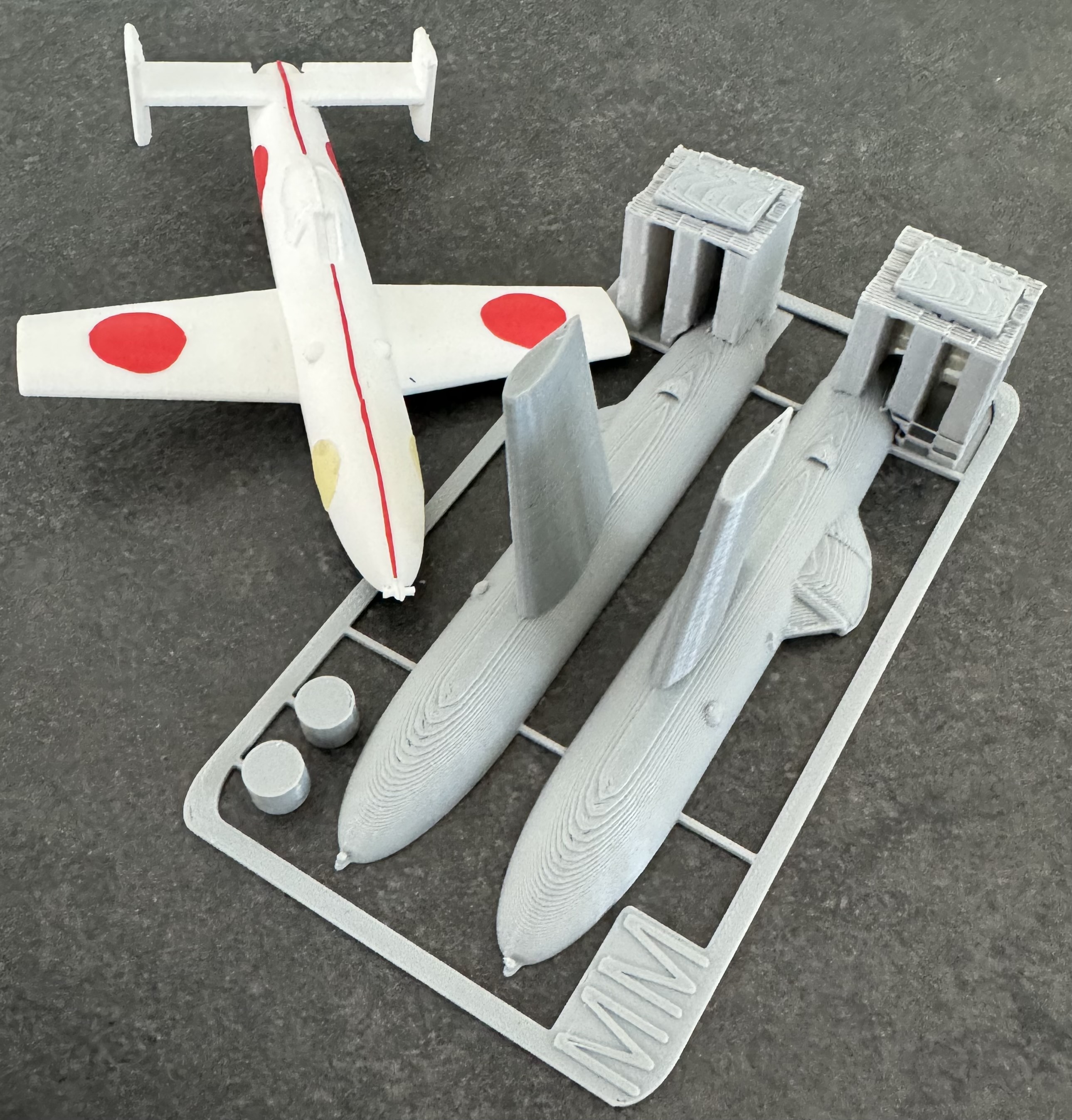 Yokosuka MXY7 Ohka kamikaze kit card by MM | Download free STL model ...