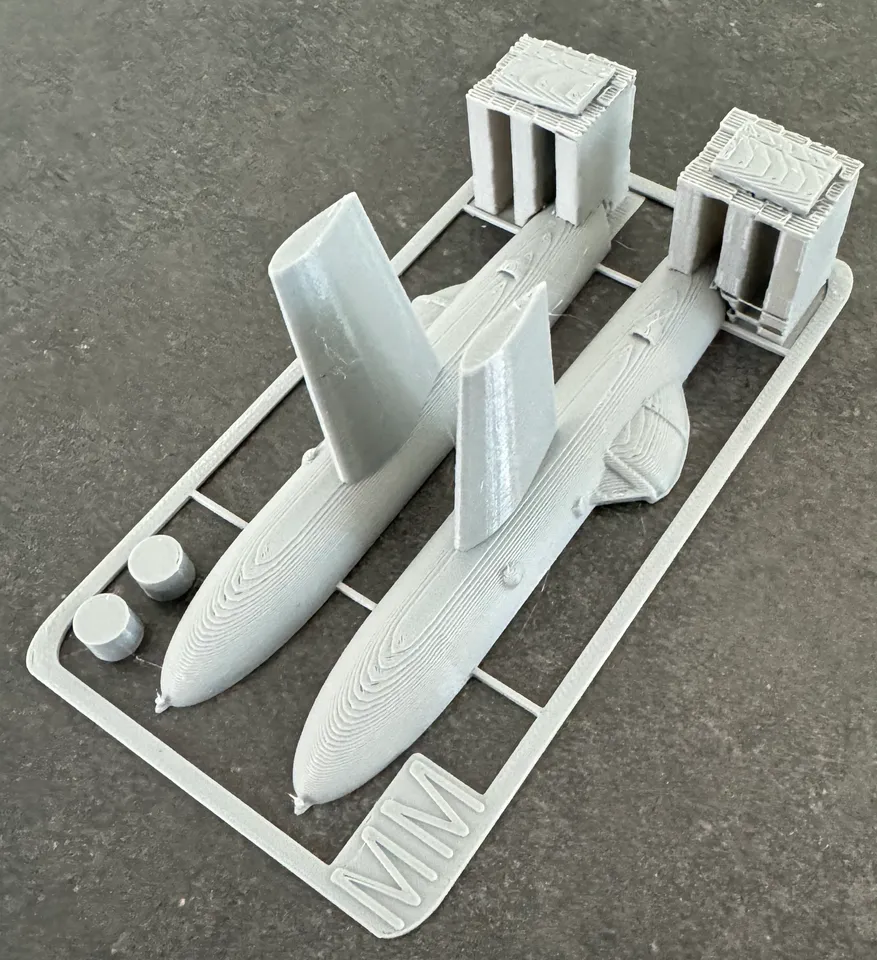 Yokosuka Mxy7 Ohka Kamikaze Kit Card By Mm Download Free Stl Model