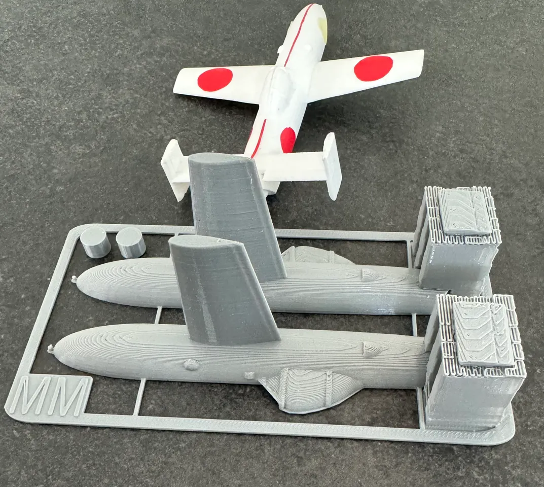 Yokosuka MXY7 Ohka kamikaze kit card by MM | Download free STL model ...