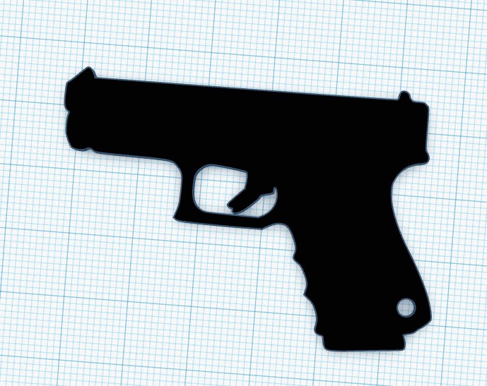 Glock keychain por 21 | Descargar modelo STL gratuito | Printables.com