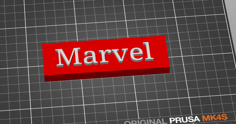Marvel Tag by Dronebuddy | Download free STL model | Printables.com