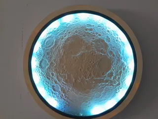 luna-con-luz-led-para-pared by nicolas | Download free STL model ...