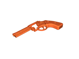Revolver Fidget Long Barrel Remix by Seance | Download free STL model ...