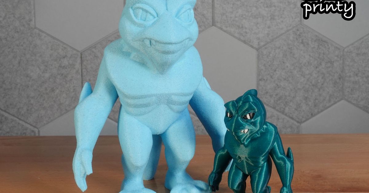 Mini Mere-Monster - Sculptember Model #6 von 3D Printy | Kostenloses ...
