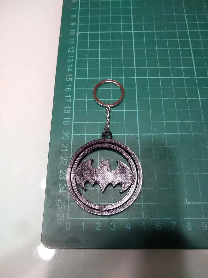 Key chain Batman by Miguel Etchepareborde | Download free STL model ...
