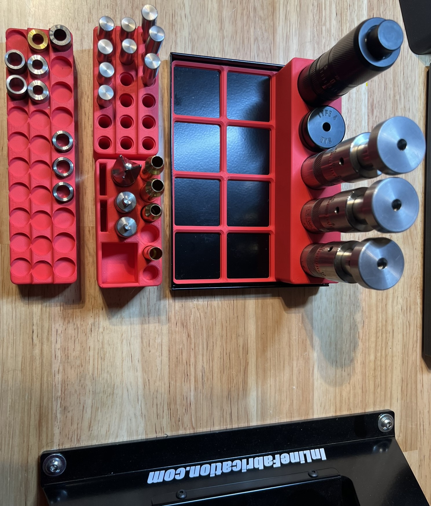 Gridfinity Reloading Tool Holder Block for Seating Dies (L.E. Wilson, SAC Etc.) by JDB ...