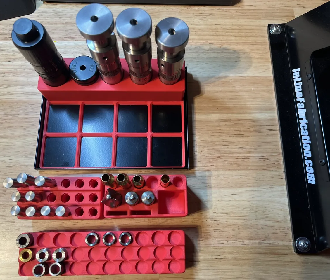 Gridfinity Reloading Tool Holder Block for Seating Dies (L.E. Wilson ...