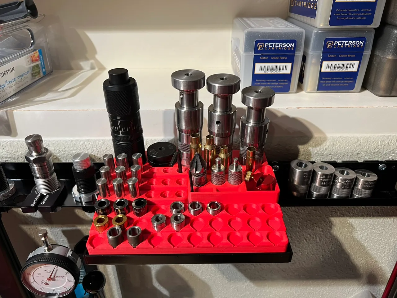 Gridfinity Reloading Tool Holder Block for Seating Dies (L.E. Wilson ...