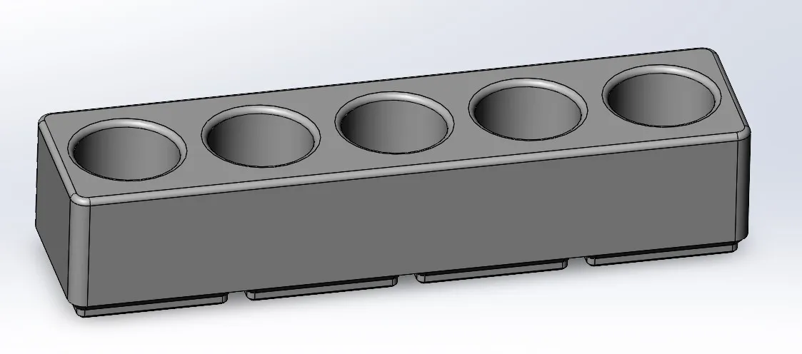 Gridfinity Reloading Tool Holder Block for Seating Dies (L.E. Wilson ...