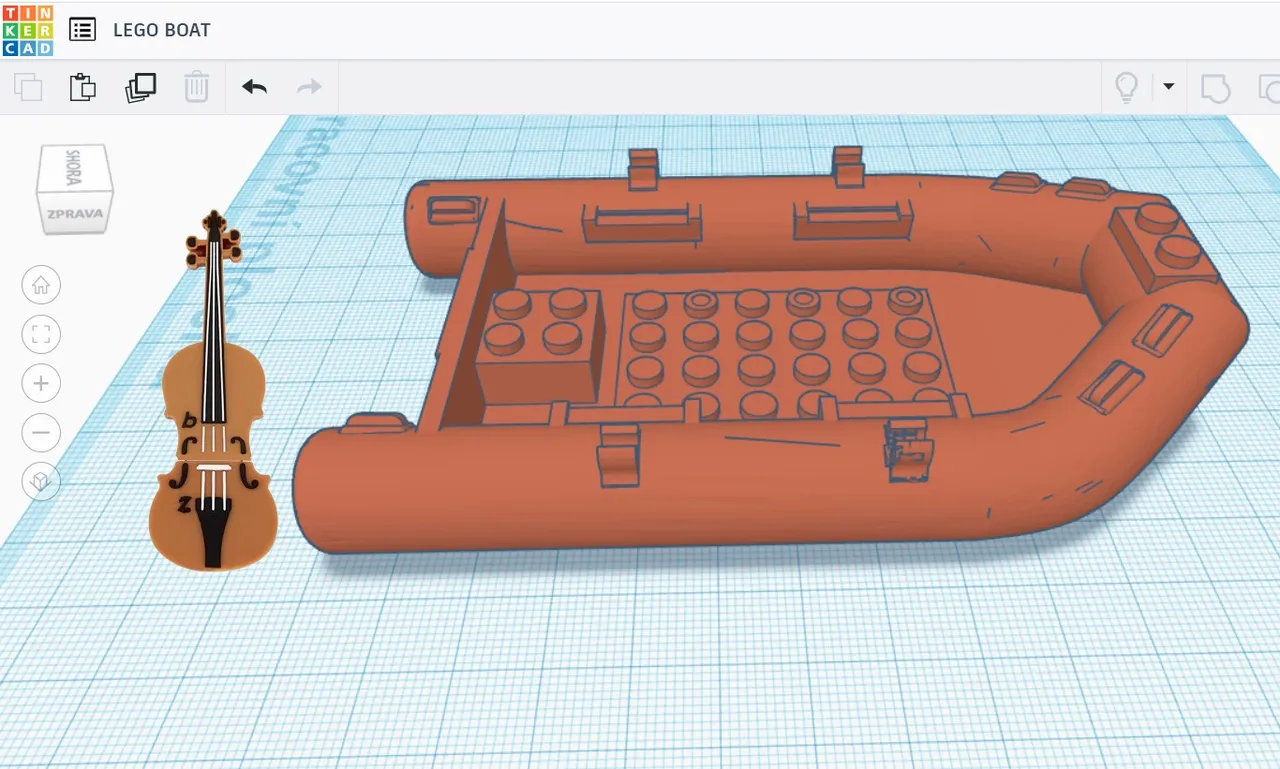 LEGO Inflatable Boat by Mgr. Pavel Krist | Download free STL model ...