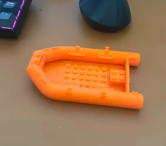 LEGO Inflatable Boat by Mgr. Pavel Krist | Download free STL model ...