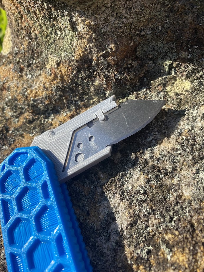 Mini HEX Foldable Utility Blade Holder V1 by Jt40_3d | Download free ...