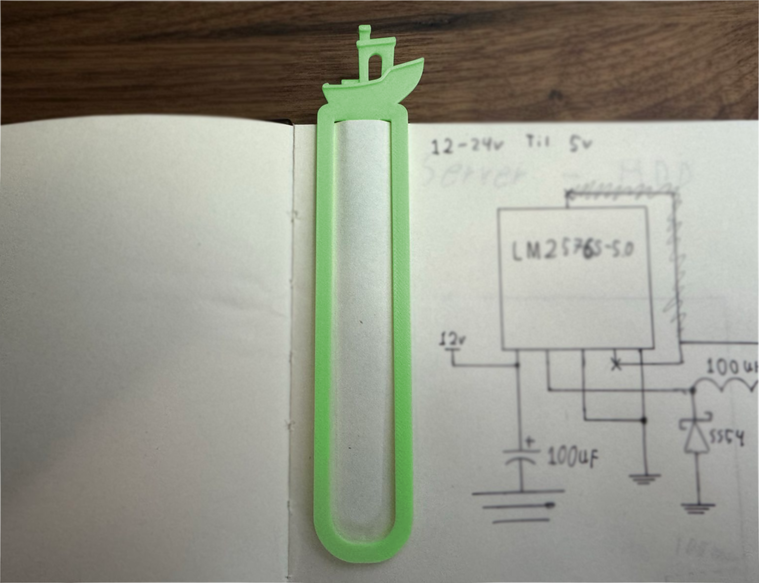 Benchy Bookmark by Victor | Download free STL model | Printables.com