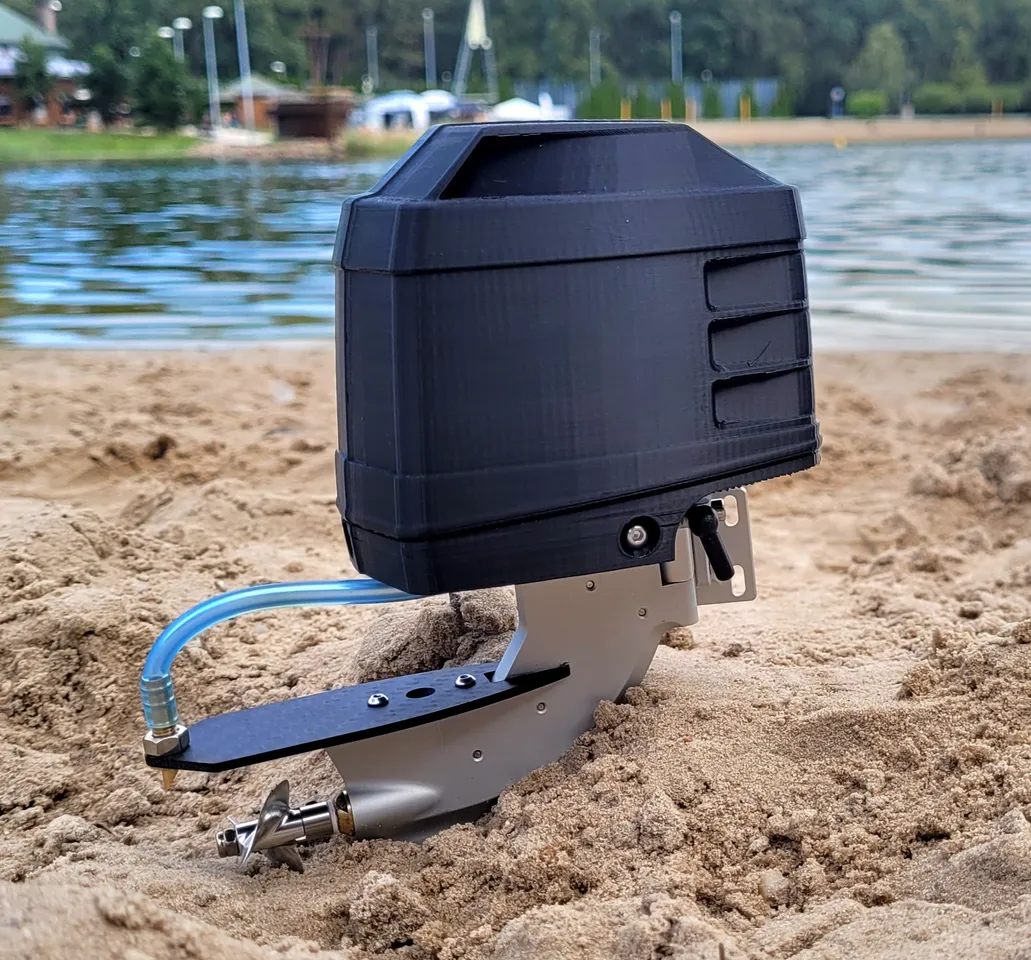 RC Outboard Cowling by NoMatter | Download free STL model | Printables.com