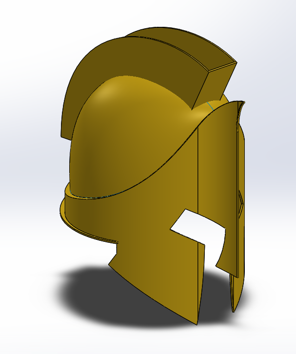 King Leonidas Spartan Helmet by the_real_Lennart | Download free STL ...