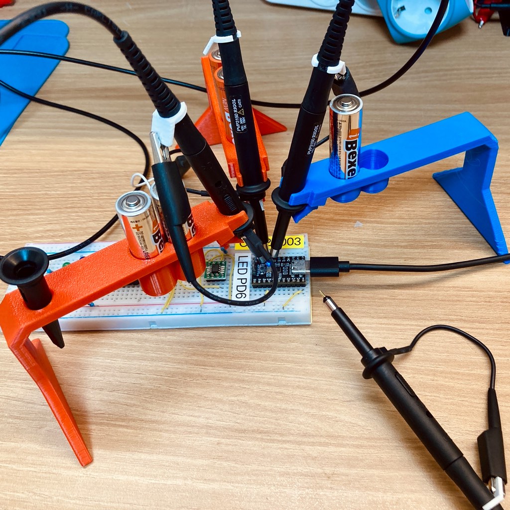 Helping Hands Oscilloscope Probes By Three Spot Download Free Stl Model