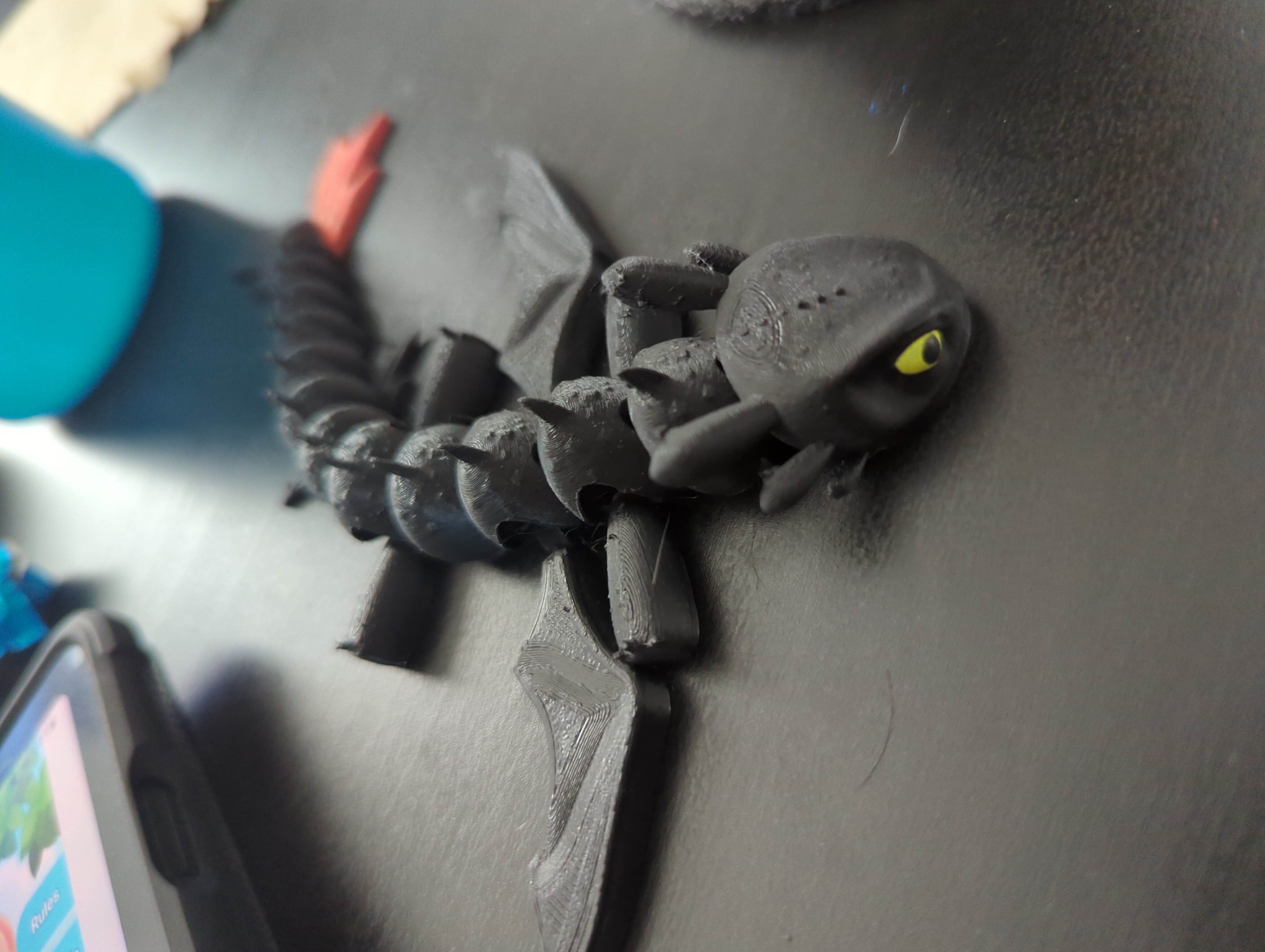 Toothless the Articulating Dragon by Gh0st | Download free STL model ...