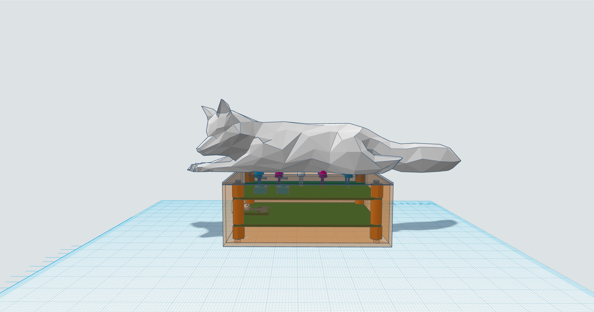 Fox light by Varbin the Fox | Download free STL model | Printables.com