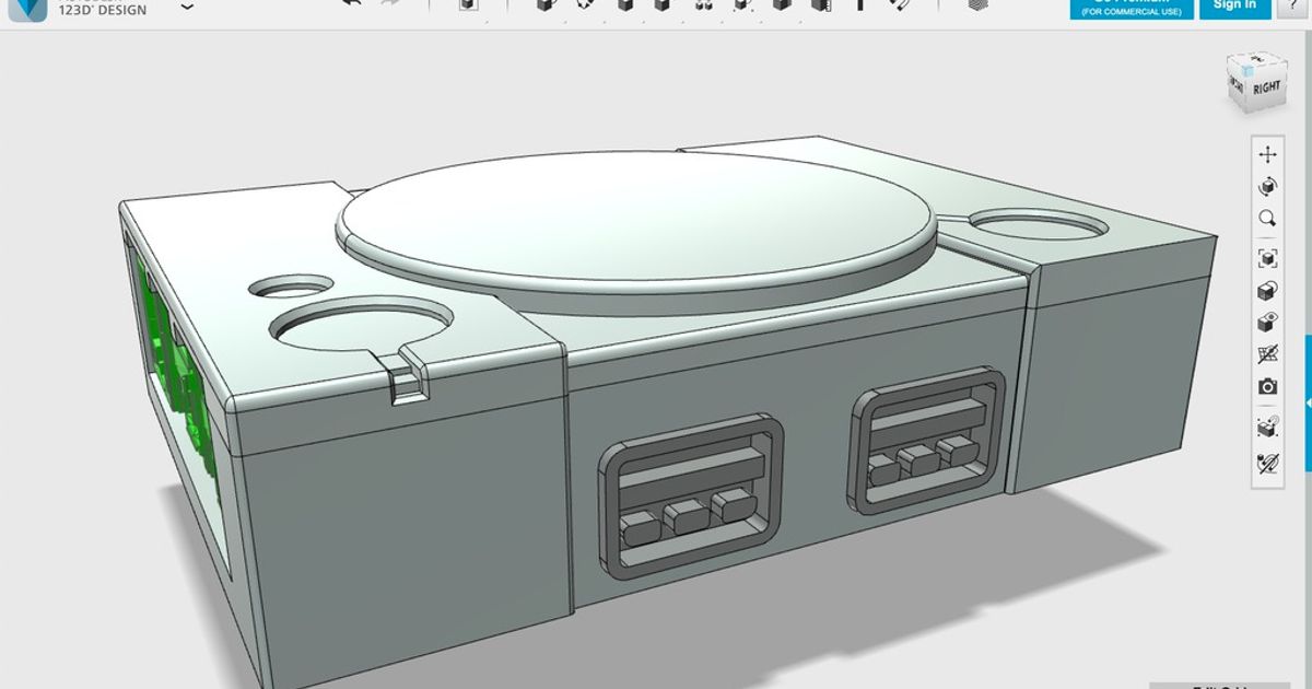 Playstation Pi Tiny V6 by RNLauritsen | Download free STL model ...