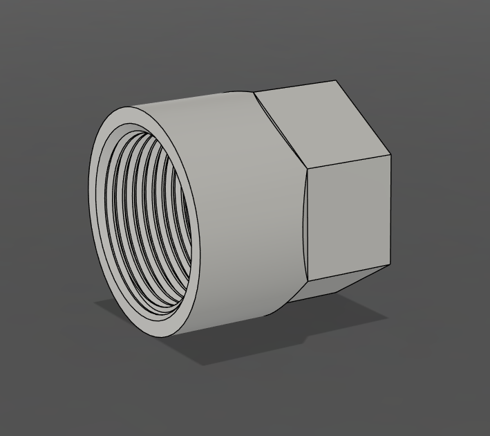 16mm switch shroud nut by Stephen Hall | Download free STL model ...