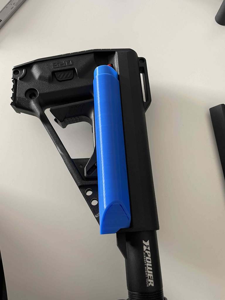 VFC QRS butstock tube with cap by sergi4d | Download free STL model ...